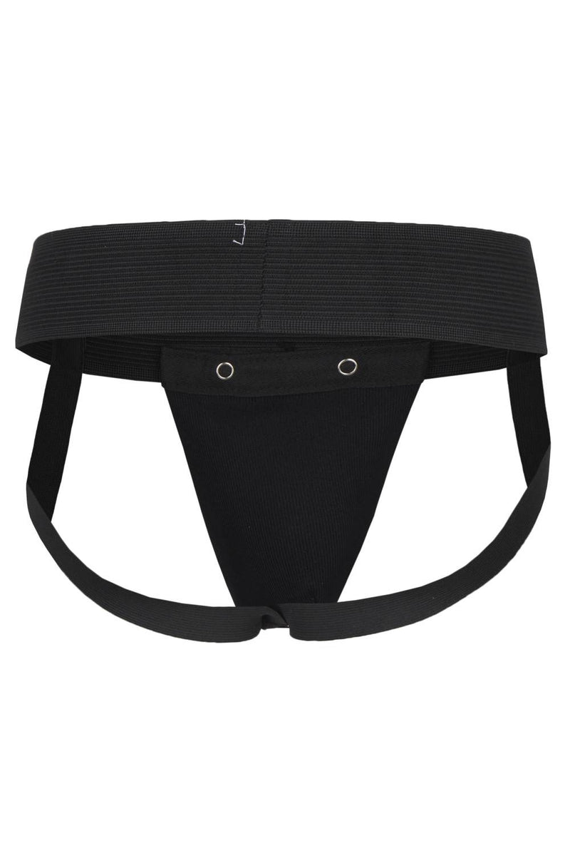 COQUILLA MASCULINA NEGRA CON SUSPENSOR PX – STRONGEST HERO